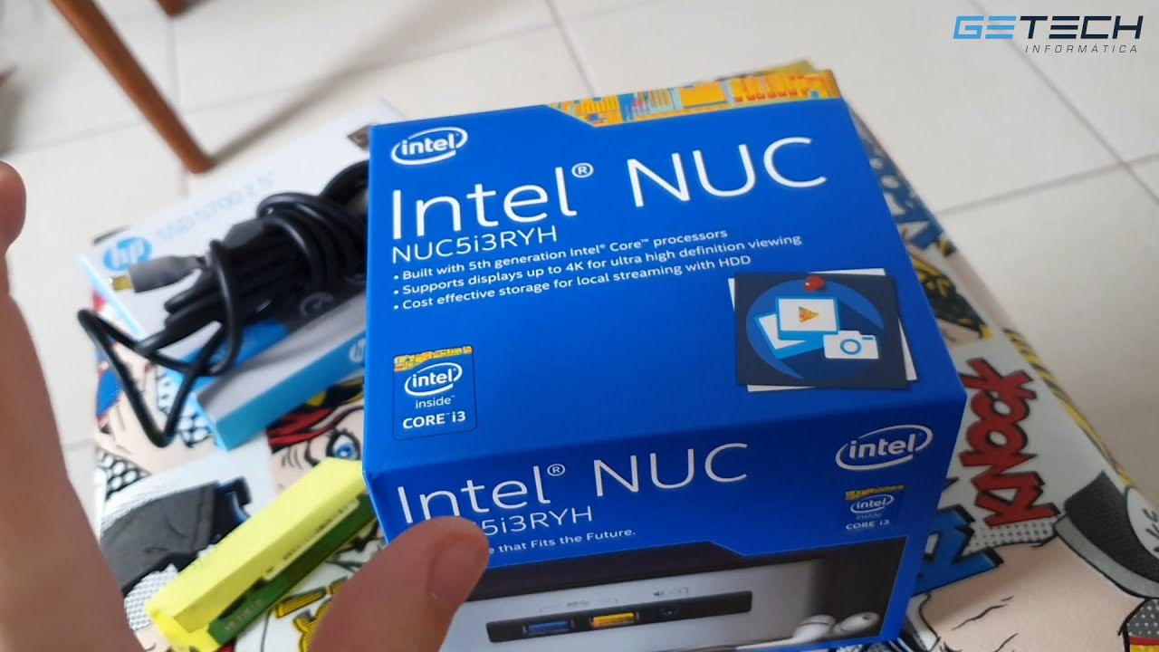 TRANSFORMANDO MINHA TV EM UM COMPUTADOR - INTEL NUC (Parte 1) - YouTube