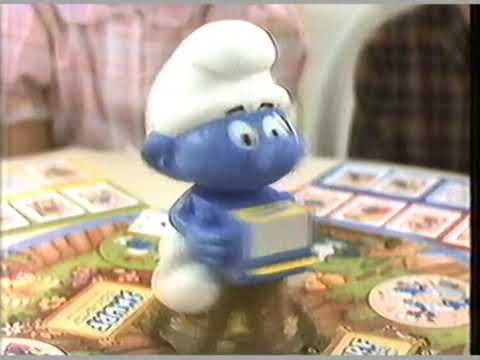 Retro 80's Smurfs Board Game Commercial - YouTube