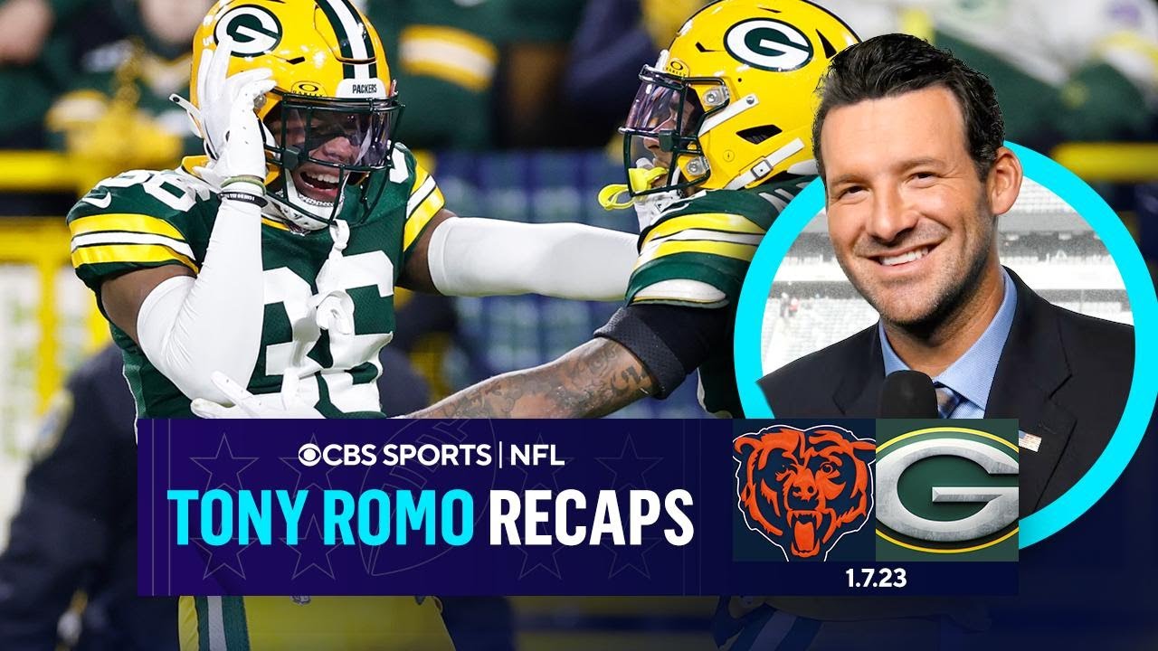 Romo Recaps, as Packers TAKE DOWN Bears to CLINCH Playoff Berth | Game ...