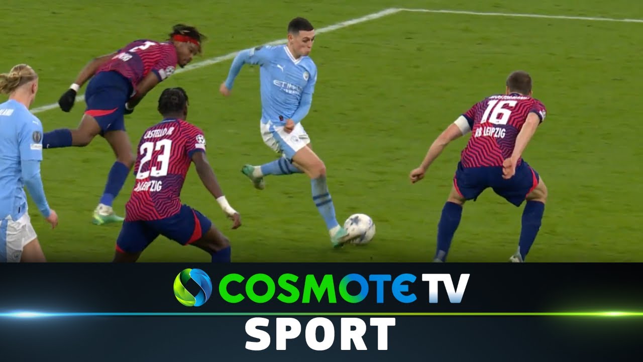 Μάντσεστερ Σίτι - Λειψία 3-2 | Highlights - UEFA Champions League 2023/ ...