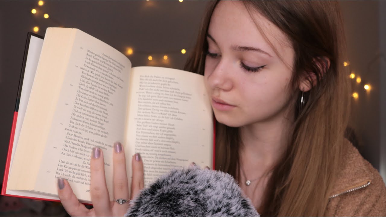 Asmr Book Triggers Tapping Page Turning Reading π Youtube