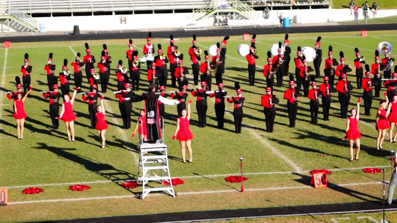 2015 Hillsborough High "Big Red Band" - YouTube