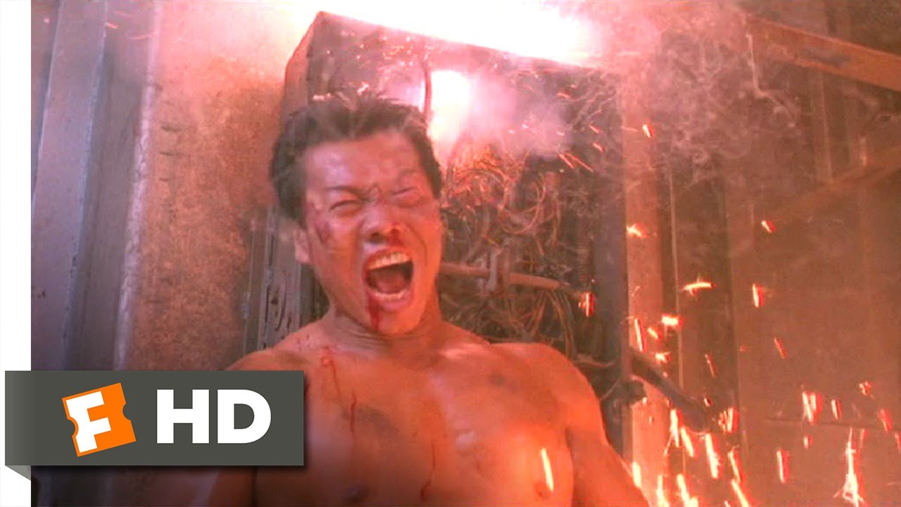 Double Impact (7/9) Movie CLIP - Bad Moon Frying (1991) HD - YouTube