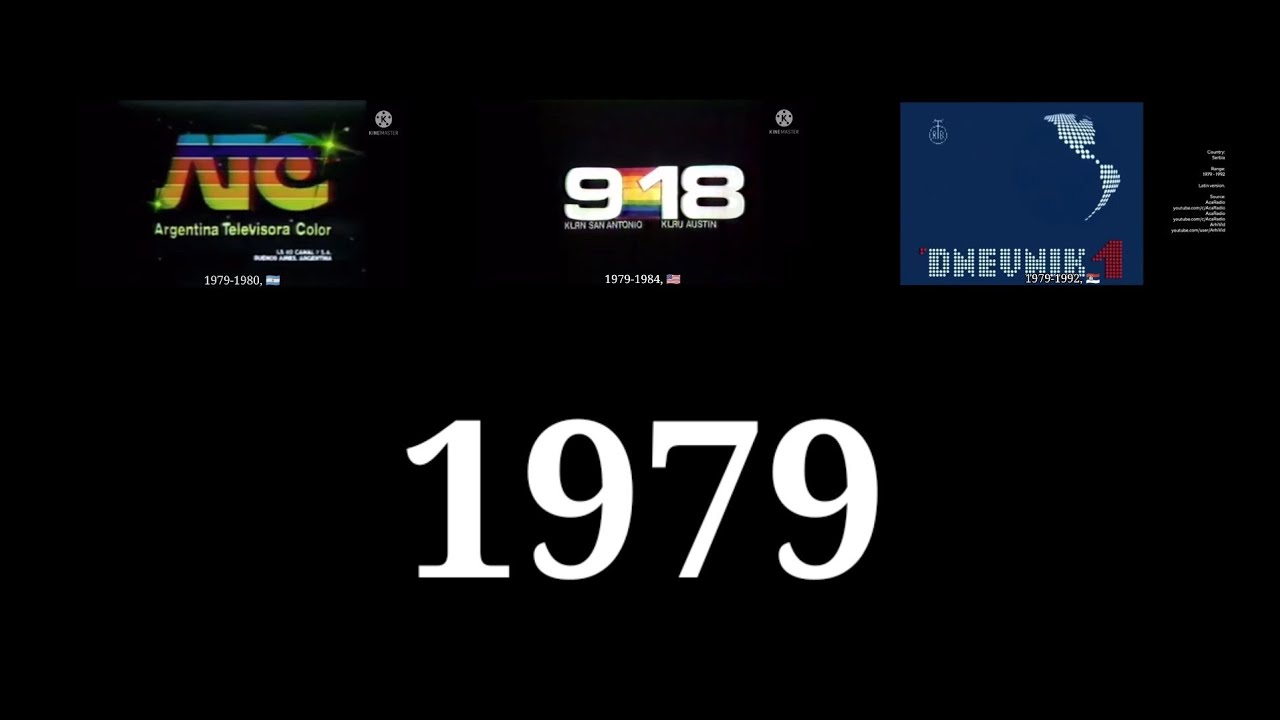 Logos Between 1951-2022 (Part IX) (3/3) 1979 - YouTube