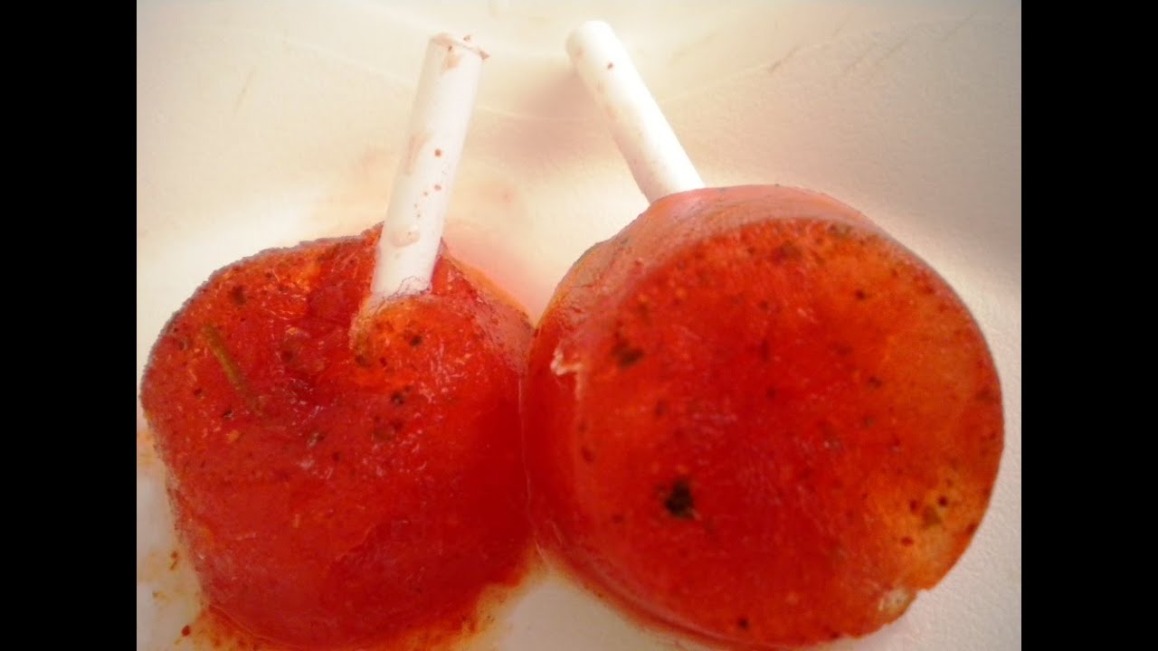 Deliciosas Paletas de SANDÍA y CHAMOY!! | Para el calor | ICED POPS ...