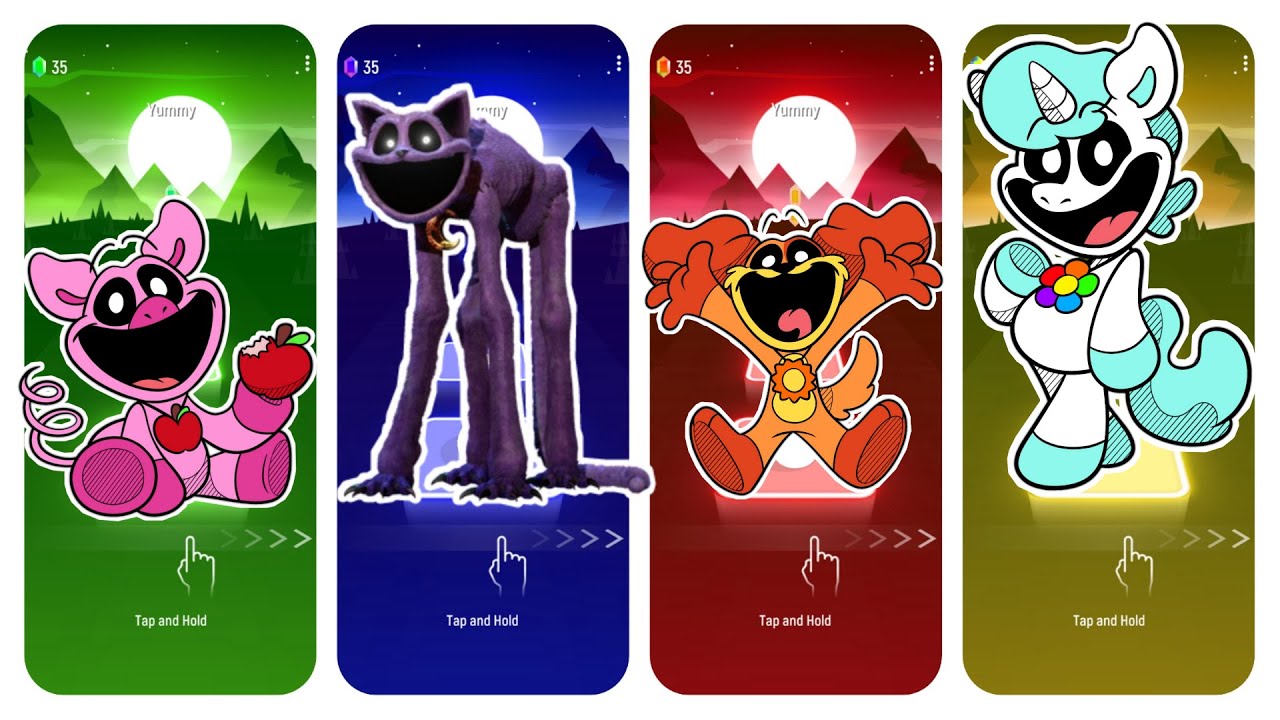Poppy Playtime 3: Believer x Bones x Dance Monkey x Enemy | Tiles Hop ...