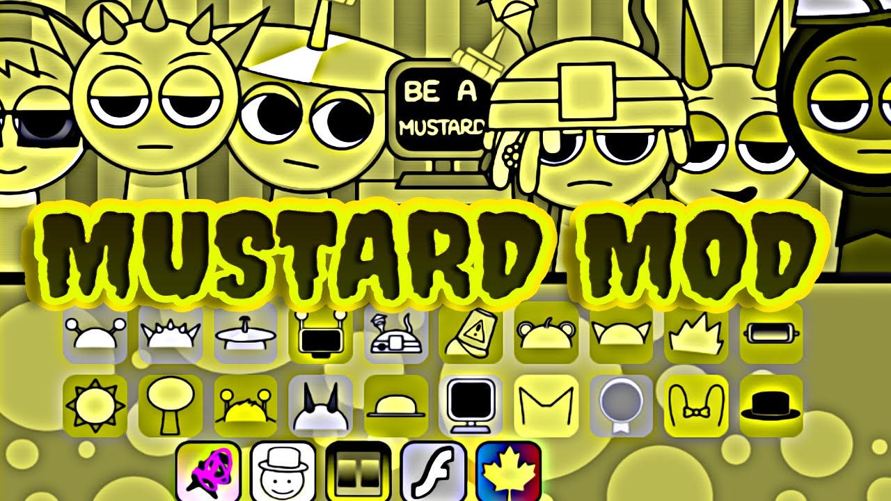 SPRUNKI MUSTARD MOD !!! SO COOL !! - YouTube