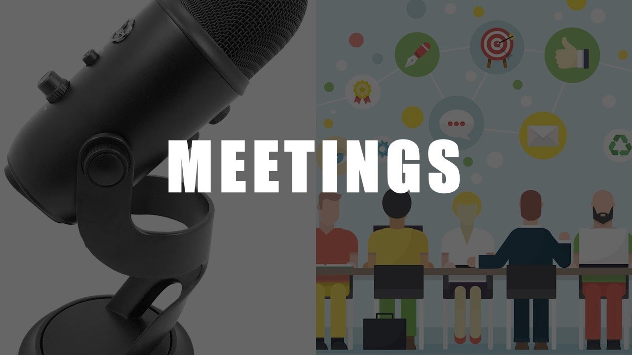 How to have fast effective meetings - YouTube