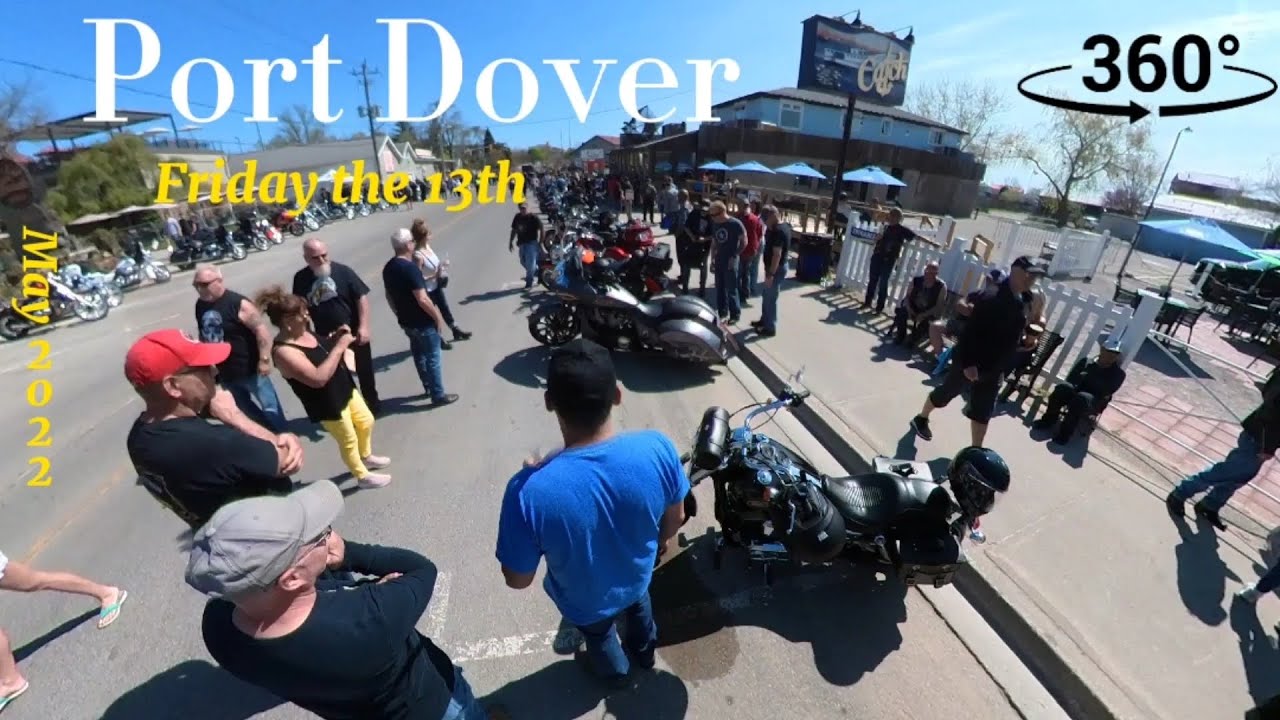 The View at the Port Dover Motorcycle Rally, Friday the 13th, May 2022 ...