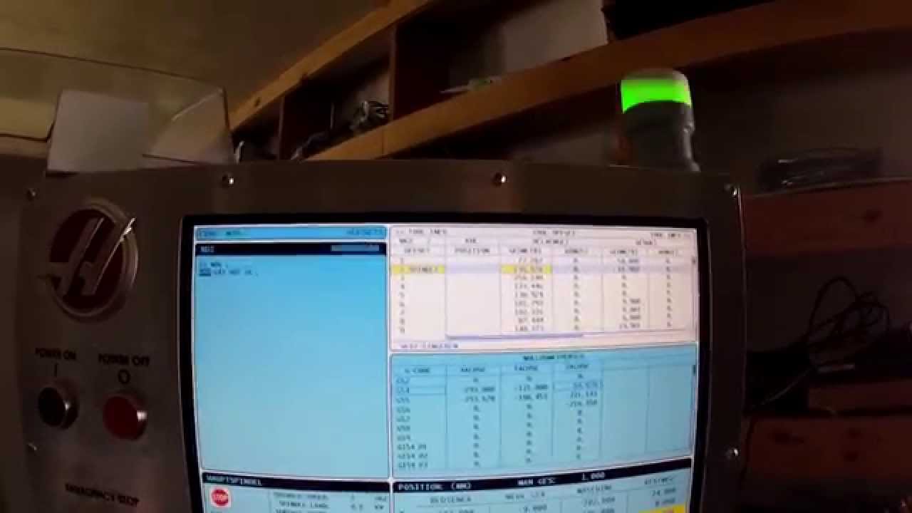 Tool offsets und Werkstück offsets Haas - YouTube