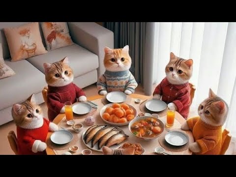 Billi_ke_bache cat_cartoon_for_kids learn_online poem. Heiste_YT ...