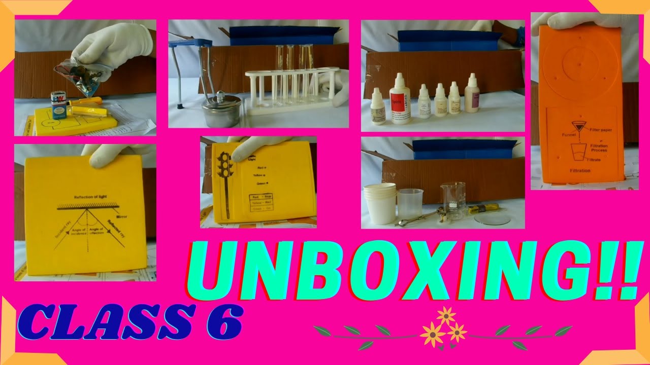 Unboxing of Laboxd Science Experiment kit – Class 6 - YouTube