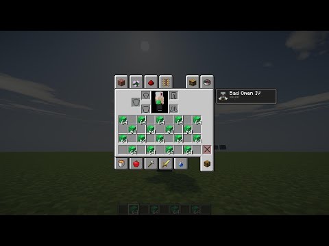 Cómo conseguir BAD OMEN en Minecraft - YouTube