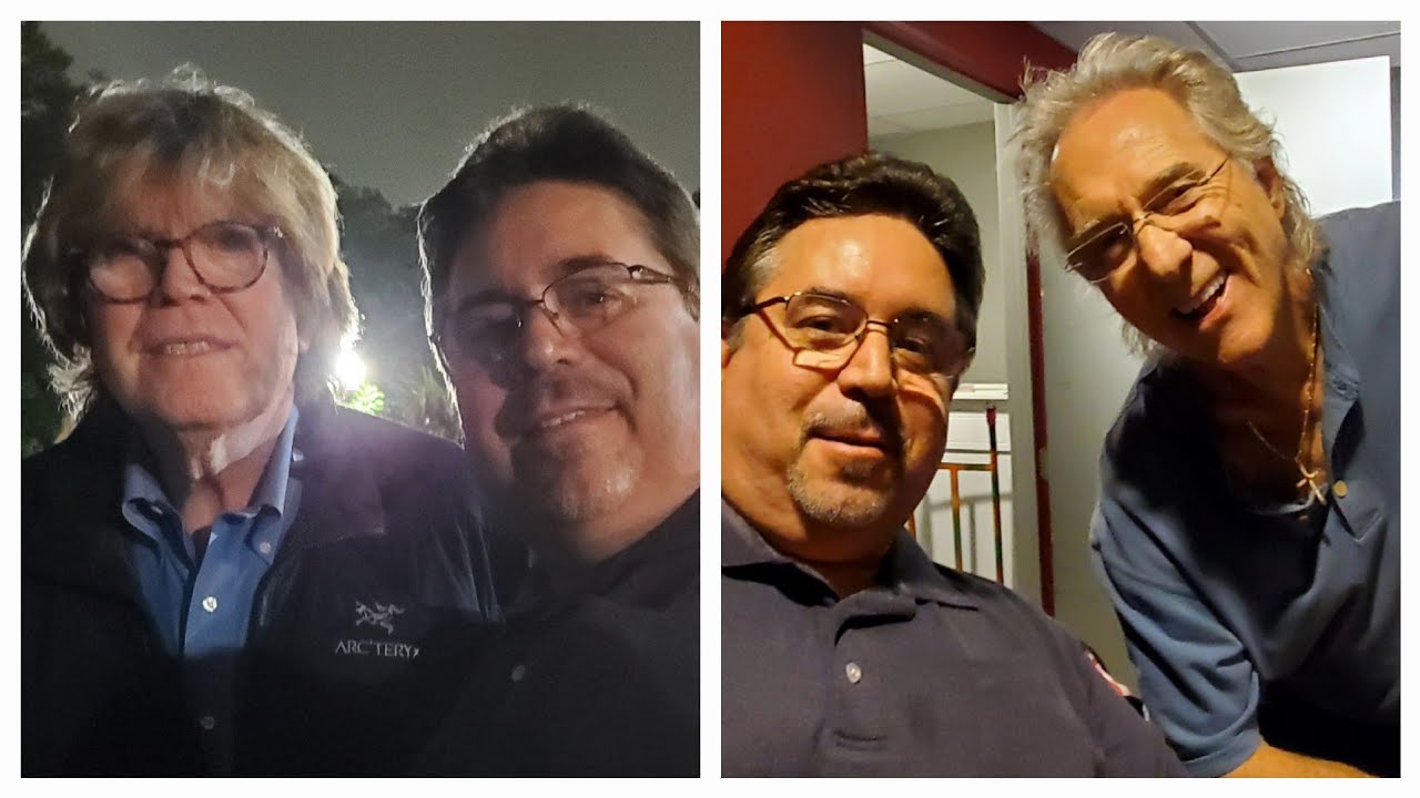 Meeting Peter Noone and Gary Puckett at Westbury Theater - YouTube