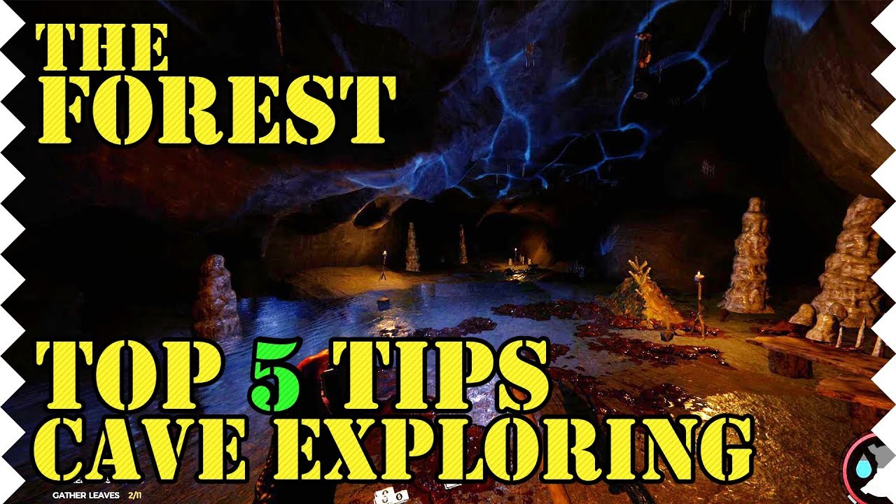TOP 5 TIPS FOR CAVE EXPLORING | THE FOREST - YouTube