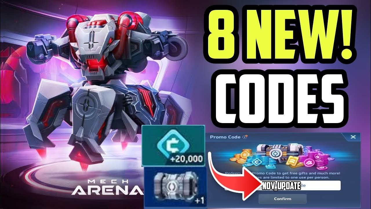 ⚡️MARCH UPDATE⚡MECH ARENA PROMO CODES ️MARCH 2025 | MECH ARENA CODES ...