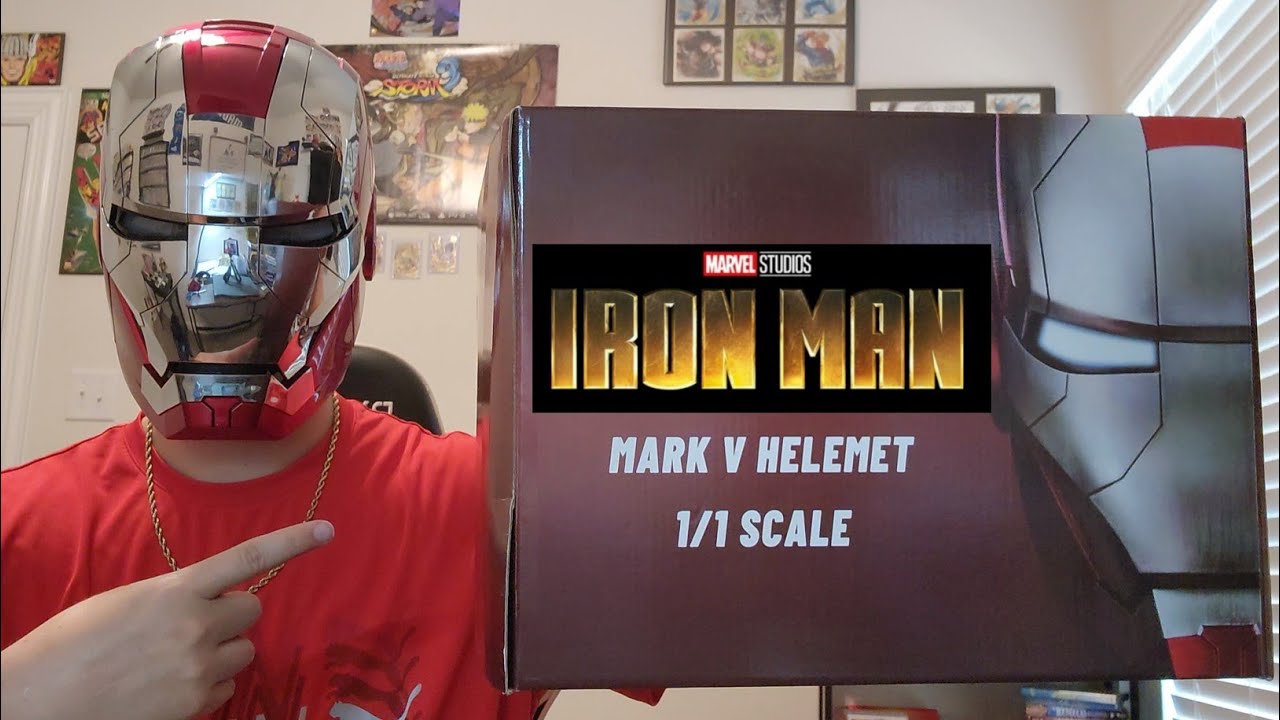 Iron Man Mask by Joe Toys unboxing (Real Iron Man mask) - YouTube