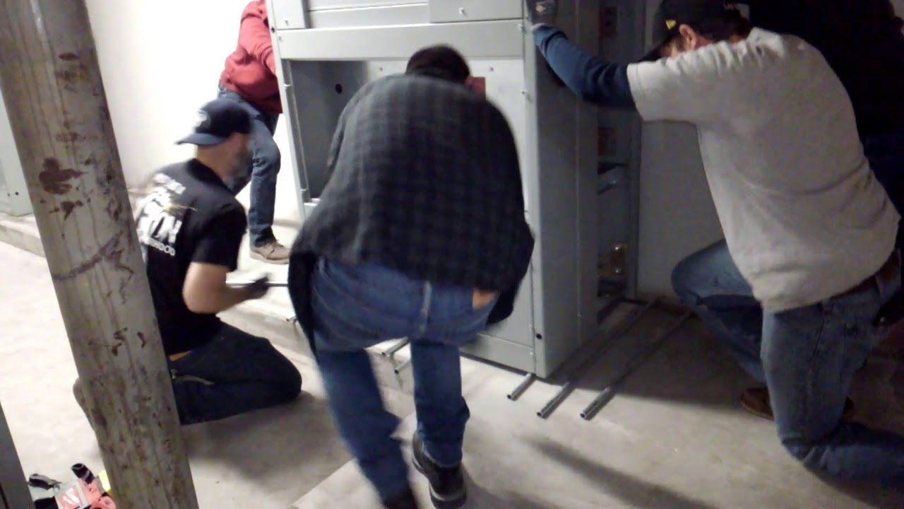Stage 5 Switchgear Install - YouTube