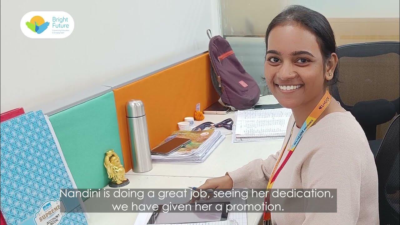 Bright Future- THE CHANGE- Story of Nandini chaudhary - YouTube