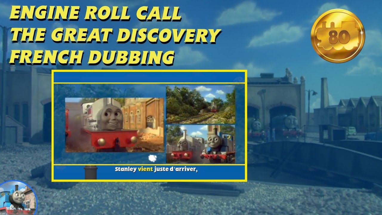 Thomas & Friends - Engine Roll Call The Great Discovery. French Dubbing ...