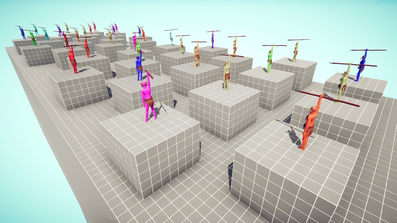 Epic Battle Royale Showdown On the Small Grids | Totally Accurate ...