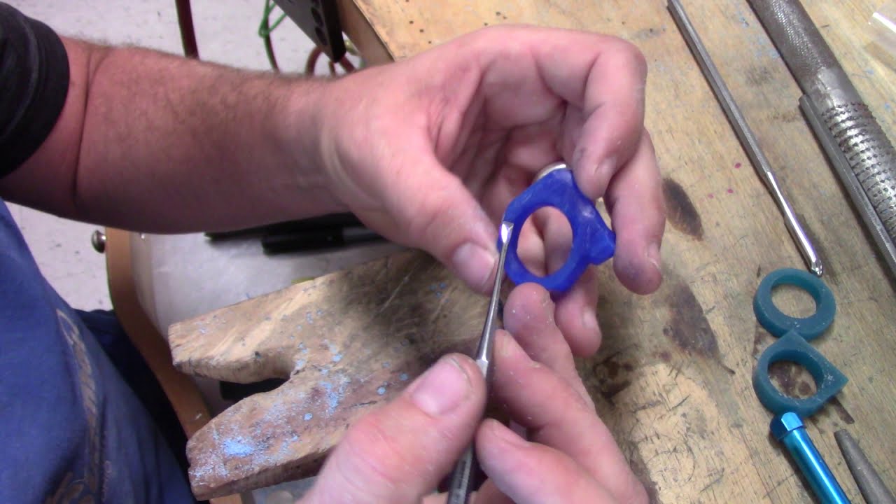 Ring Wax Carving 9: Planned Carving continued. - YouTube