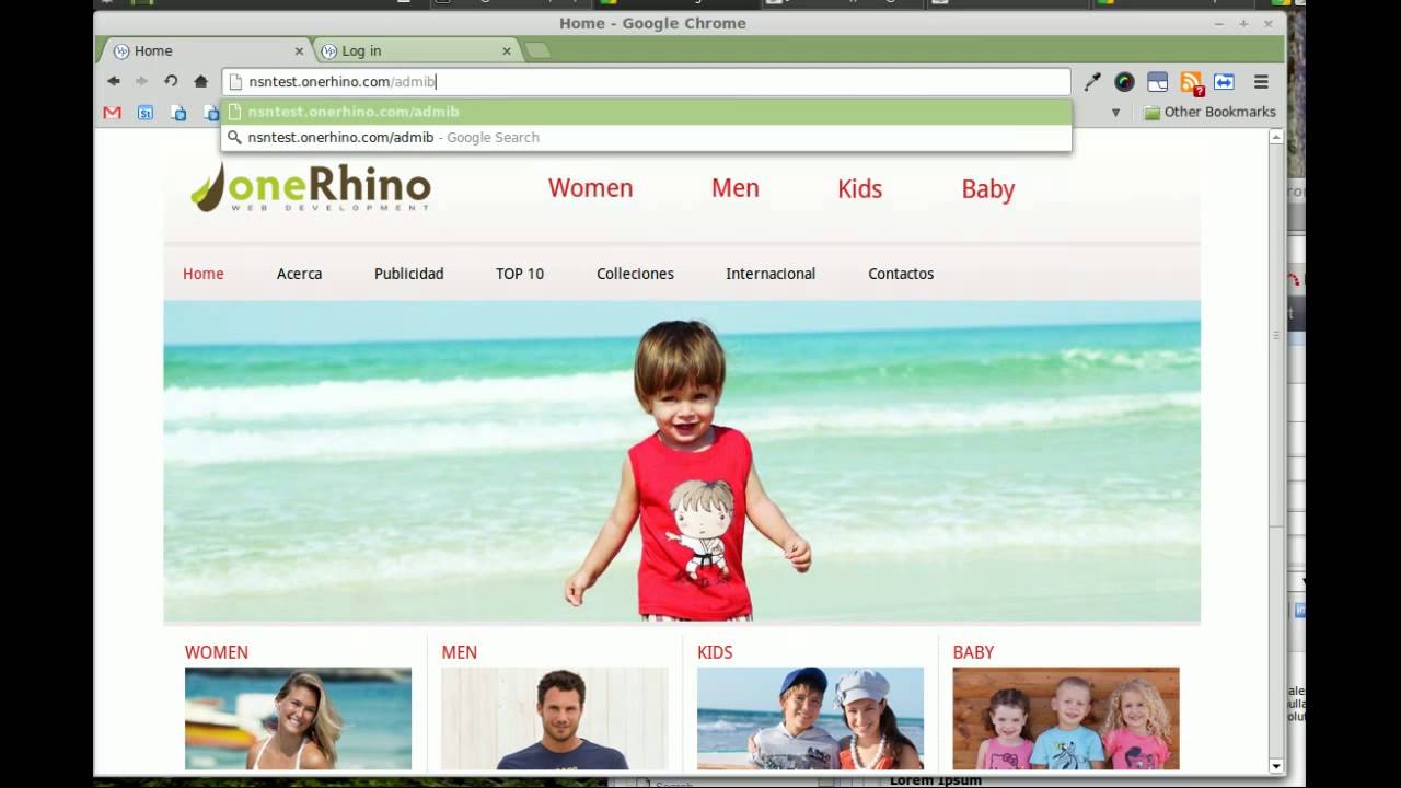 How to log into SilverStripe - YouTube
