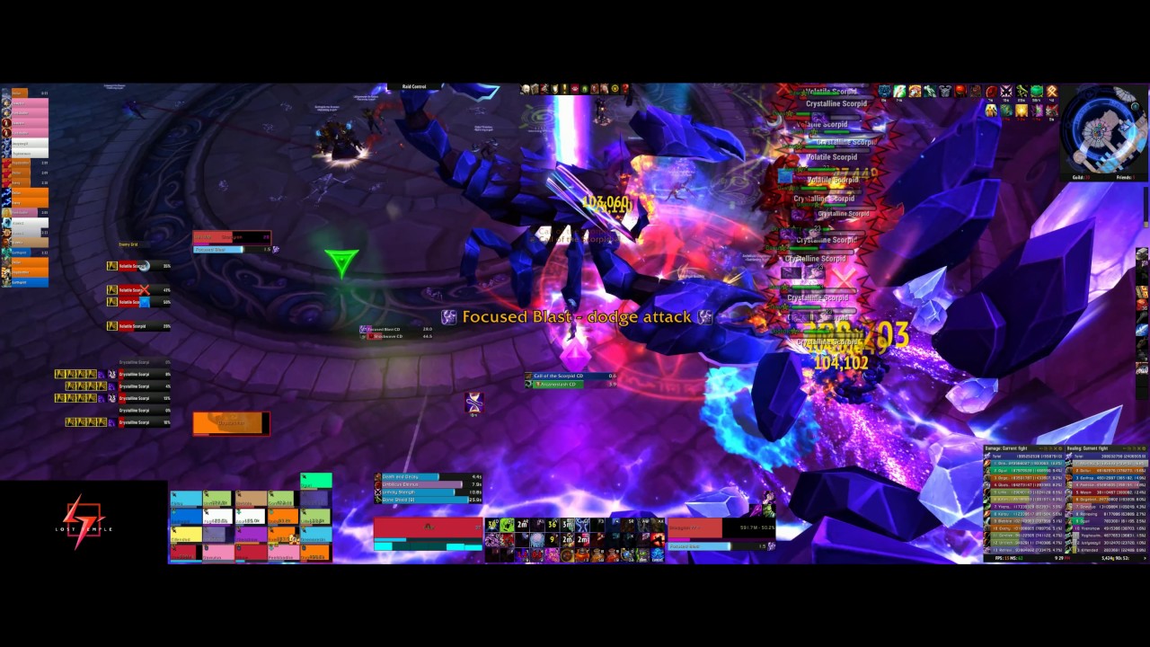 [Legion-PTR-Nighthold] Skorpyron (Heroic) 4k Resolution - YouTube