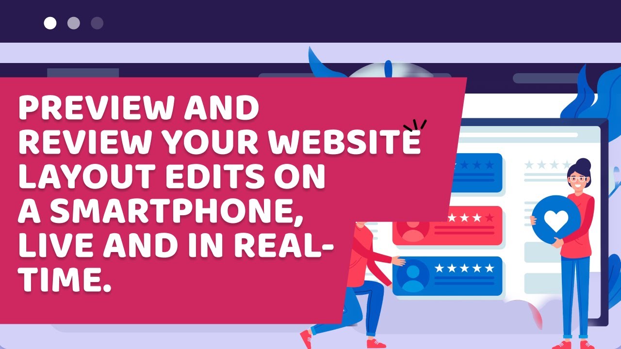 Real-Time Preview Your Website Layout Edits on a Smartphone (Live Cross ...