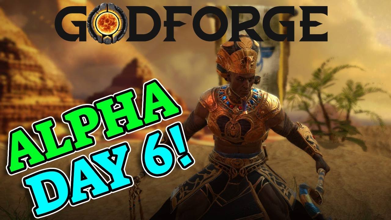 Godforge Alpha Challenge Wave Day 6 | Tower defeated now the grind fog ...
