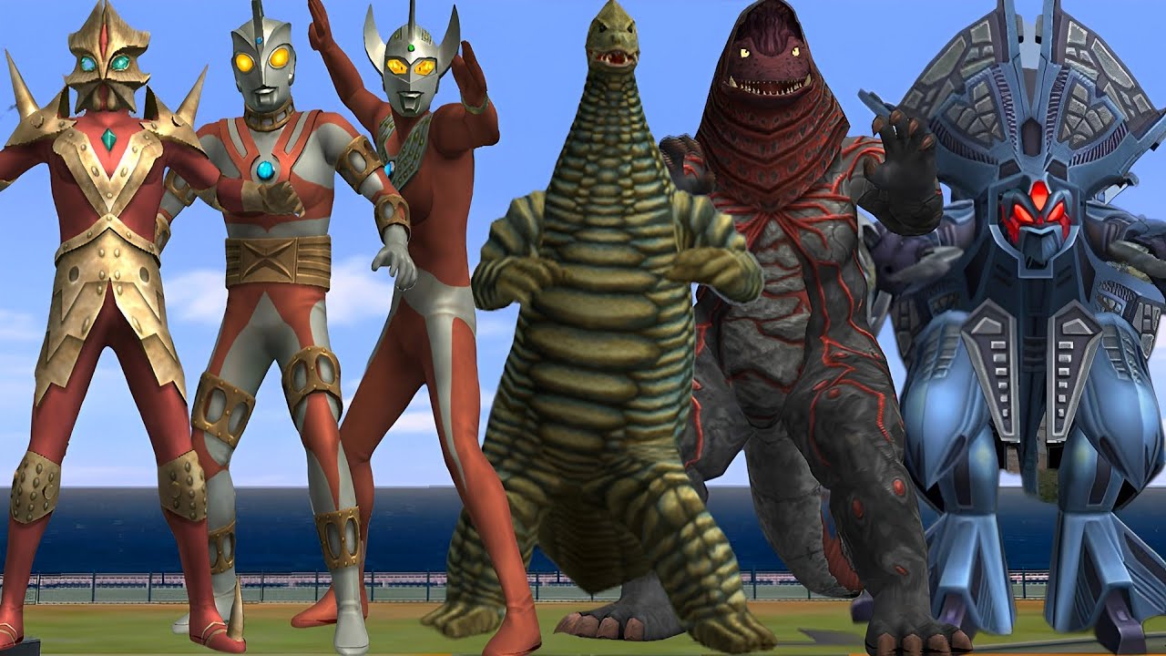 UFE3：Ace Killer/Ace Robot/Ultraman taro/Red King/Flame Gorzan/Bishop ...