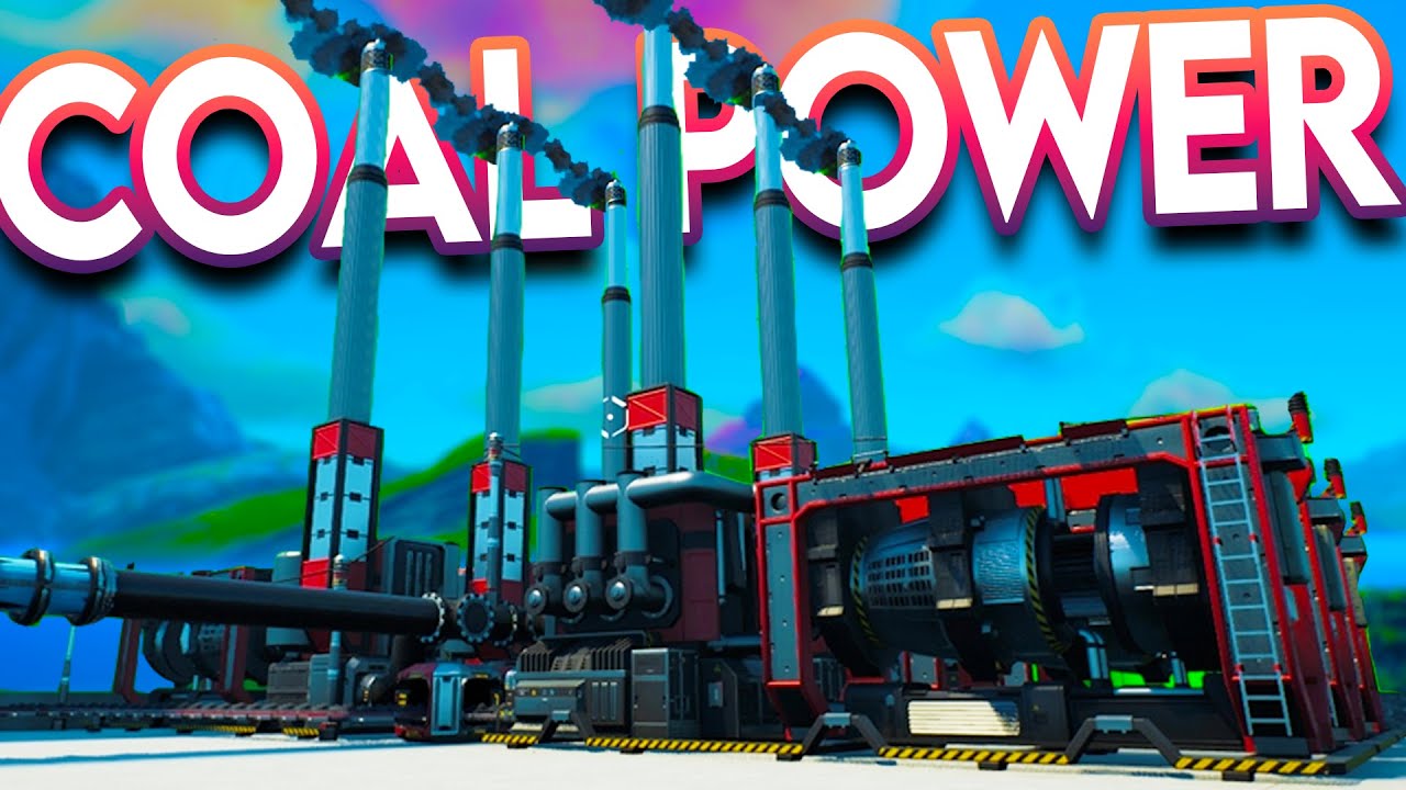 Starting Power Setup - Let's Play Satisfactory U6 Ep.03 - YouTube