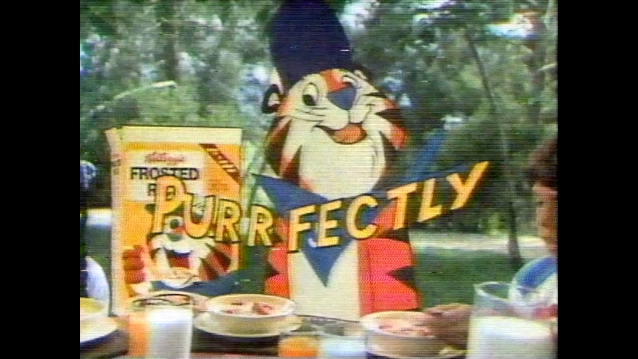 Classic Kellogg's Frosted Rice featuring Tony Jr (1979) - YouTube
