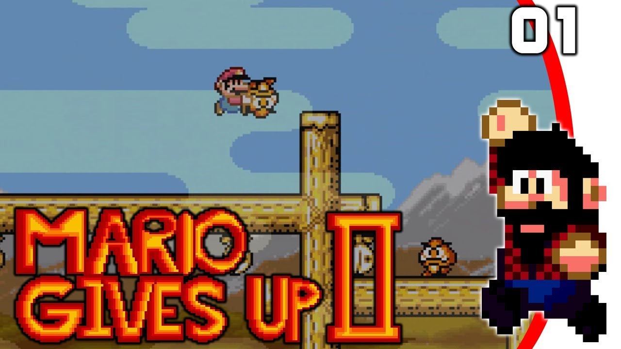 Mario Gives Up 2 - #01 [Coop - Shadows] - YouTube