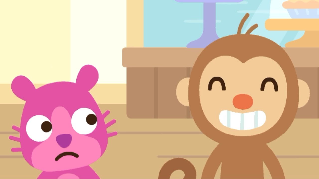 Sago Mini Bake Shop | Play & Make Cake | Sago Mini World Mini Games ...
