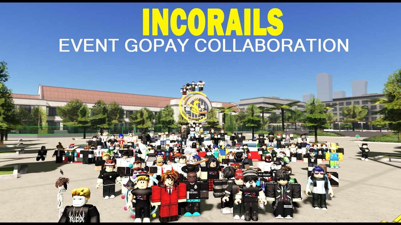 Update Incorails Event Bersama Gopay | Roblox Kereta Api Indonesia ...