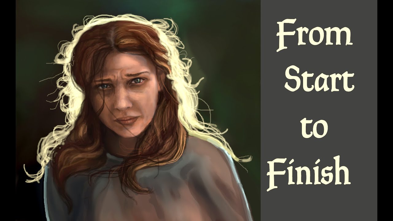 Practicing Portraits | How to Paint a Portrait, Start to Finish - YouTube