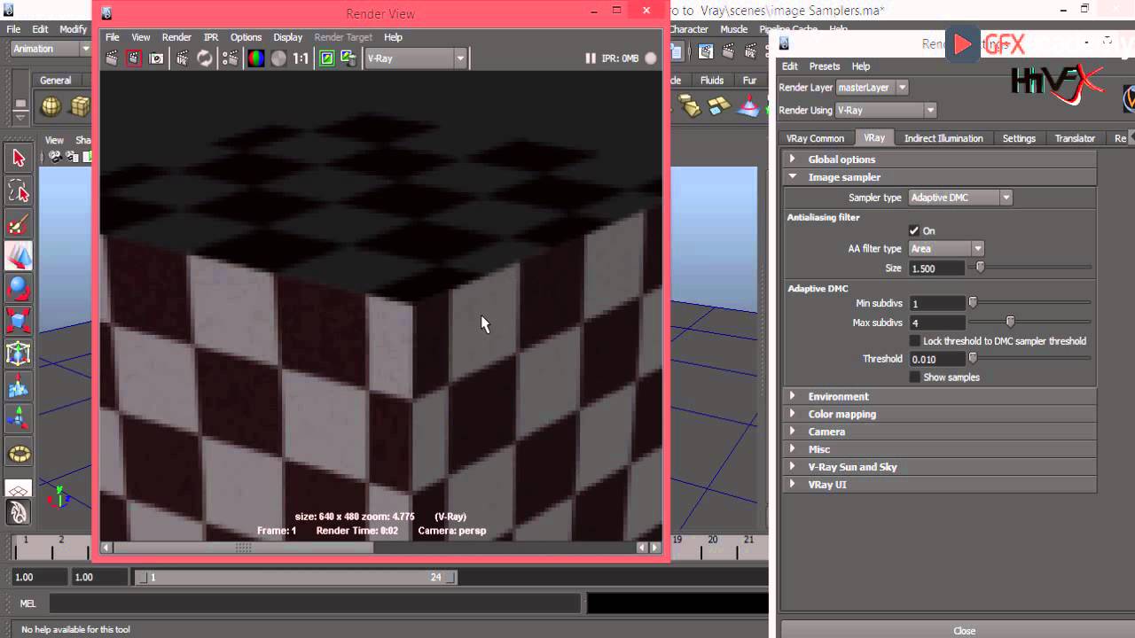 01 VRay image Sampler - YouTube