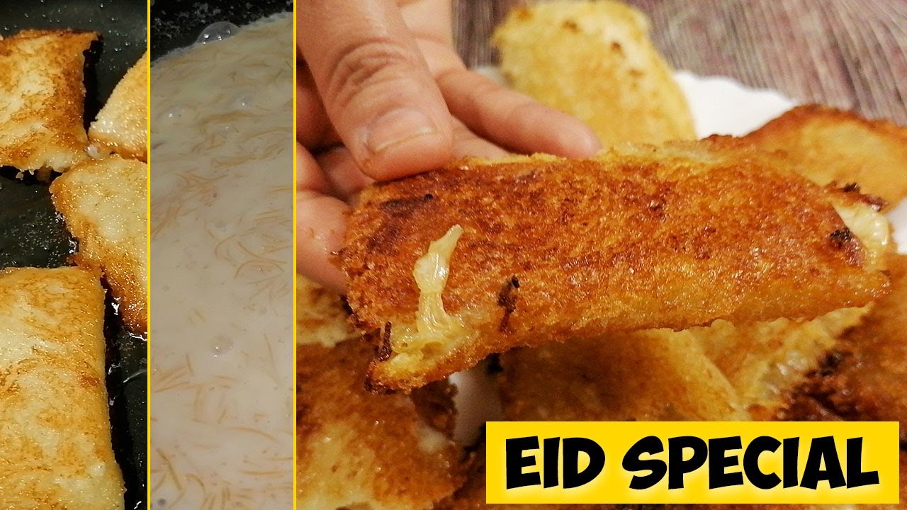 Eid Special Shahi Sheer Khurma Bread Roll | Royal Treat with a Secret ...