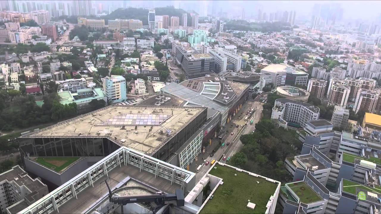 Hong Kong Aerial Video 航拍- City University of Hong Kong 香港城市大學 - YouTube