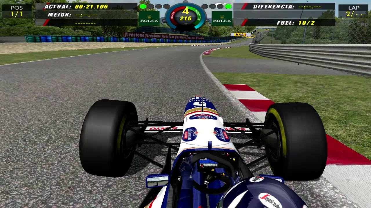 F1 challenge 1988-2014 - Williams FW17 Onboard - YouTube