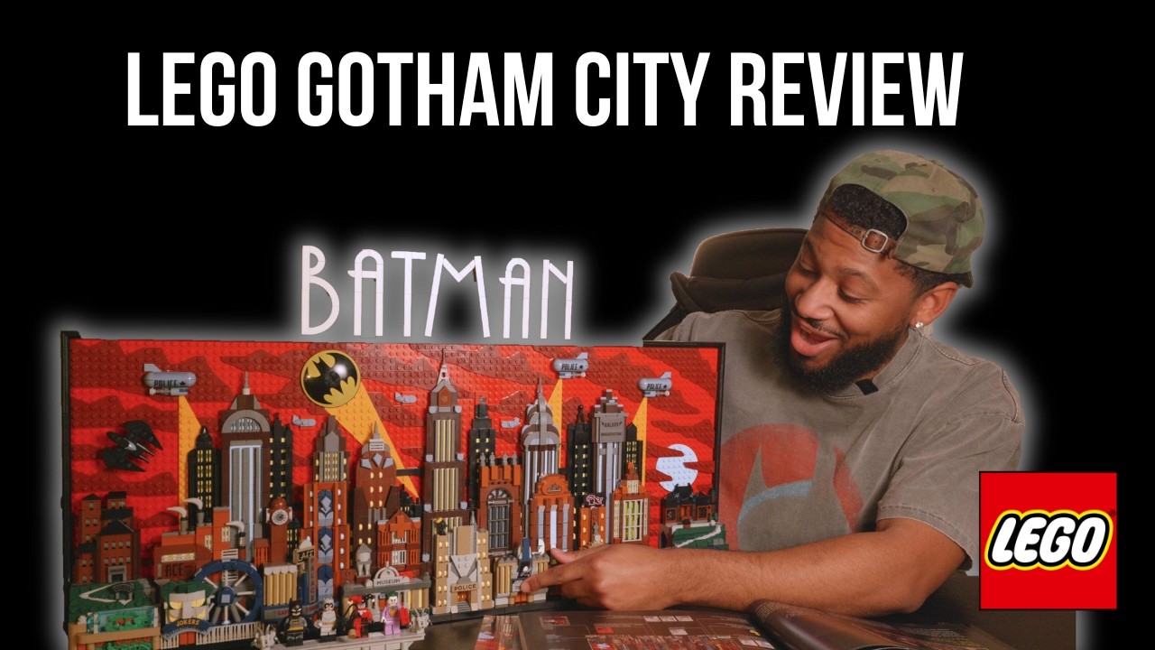 LEGO Batman The Animated Series Gotham City Review | Set 76271 | 4 ...