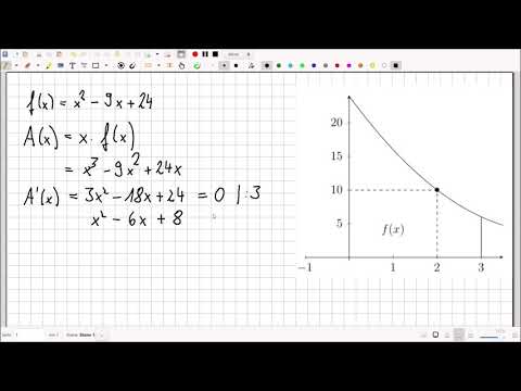 0049: Optimierung eines Flächeninhalts