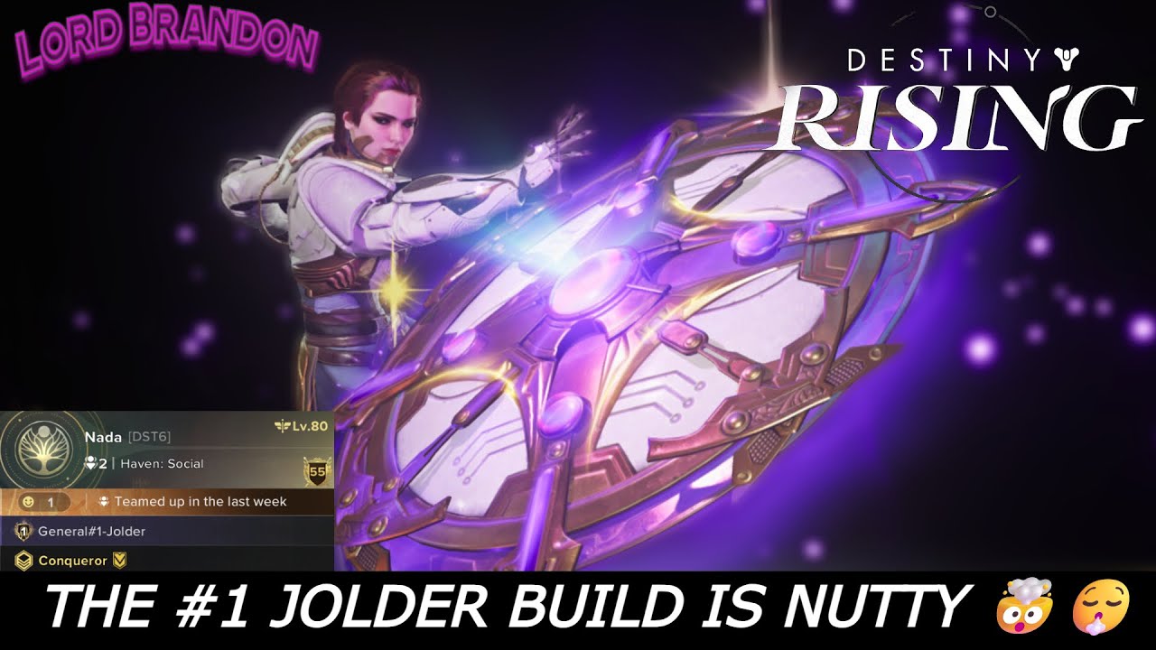 THE # 1 JOLDER BUILD DESTROYS END GAME 😱🔥#destinyrising - YouTube