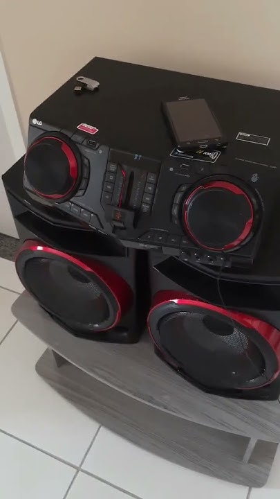 MINI SYSTEM LG CJ 87 TOCANDO REGGAETON NO VOL 30 - YouTube