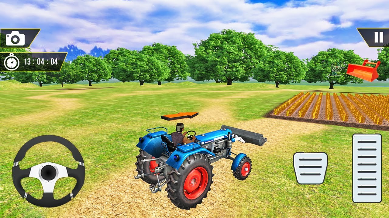 Harvester Tractor Farming Simulator 2021 - Real Tractor Driving ...