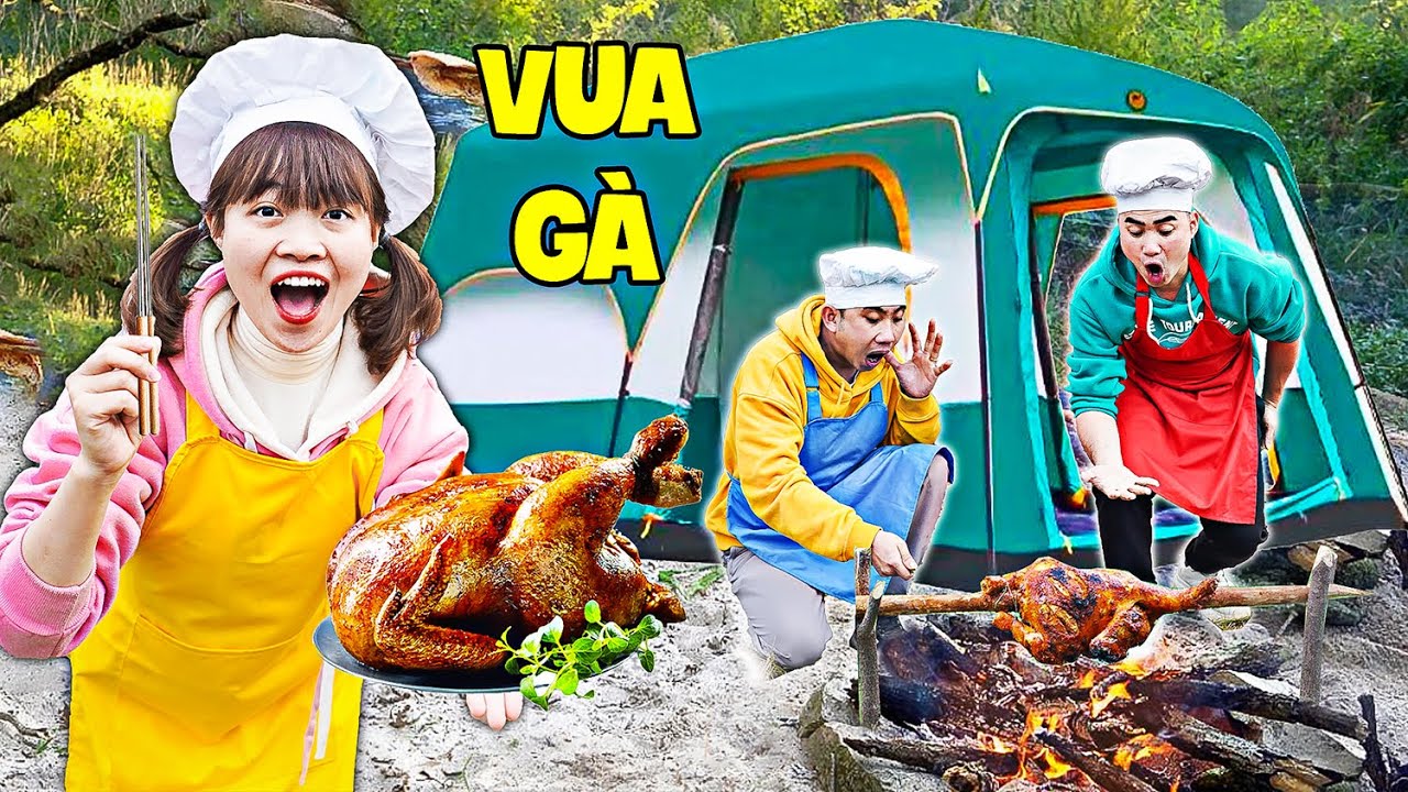 Hà Sam Cắm Trại Lều Khổng Lồ Và Tìm Ra Vua Thịt Gà Trong Rừng - YouTube