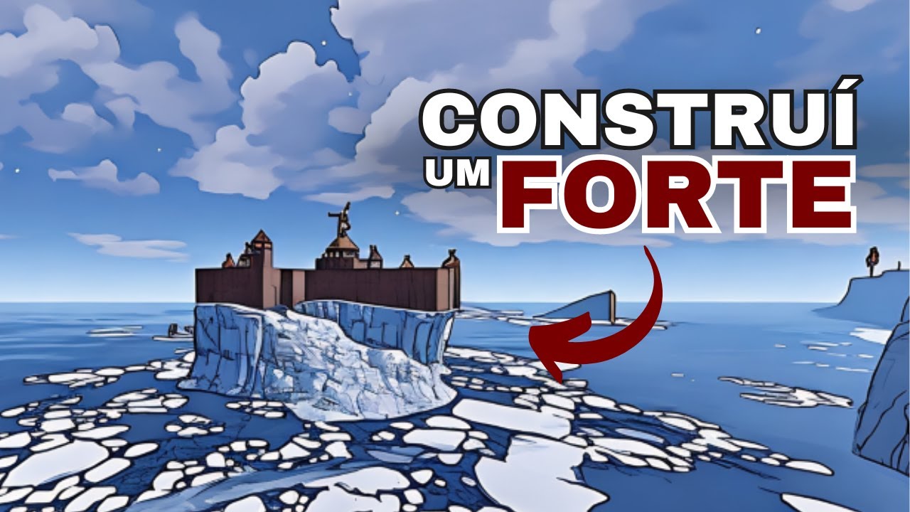 Construí um FORTE com farol no ICEBERG - Rust - YouTube
