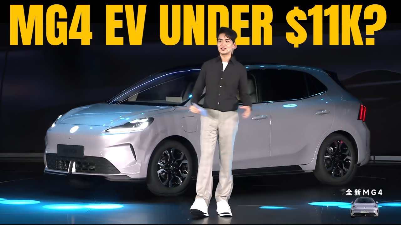 All-New MG4 Electric Car Just Changed Everything — And It Starts Under ...