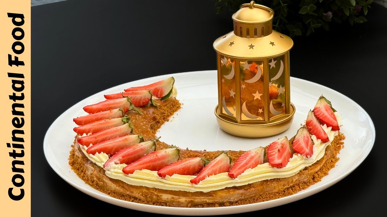 Perfect Moon Cake Recipe for Ramadan By Continental Food - YouTube